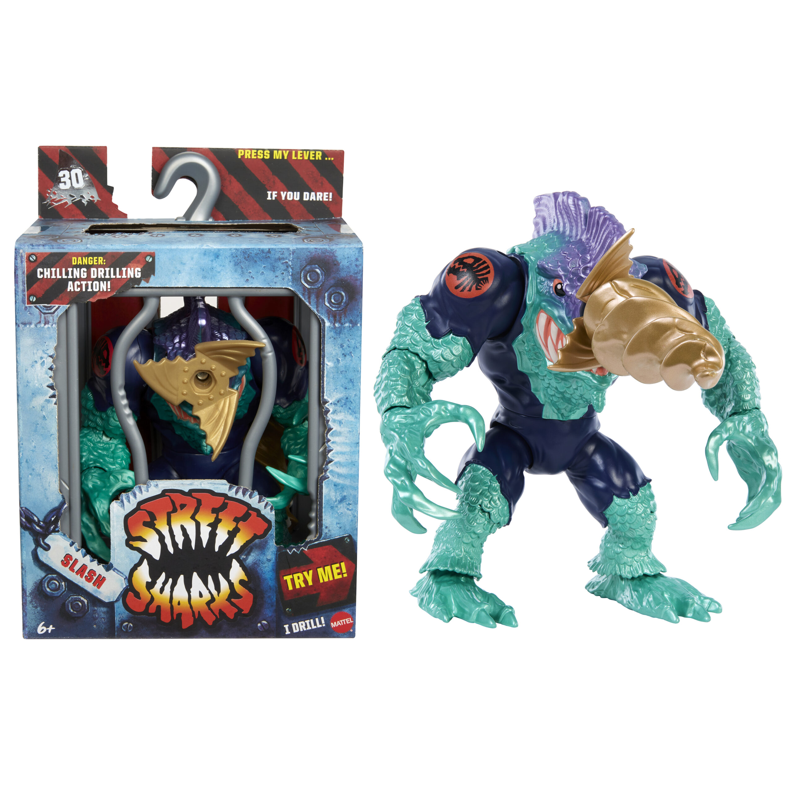 Street Sharks 30th Anniversary Slash — TOY STLKR