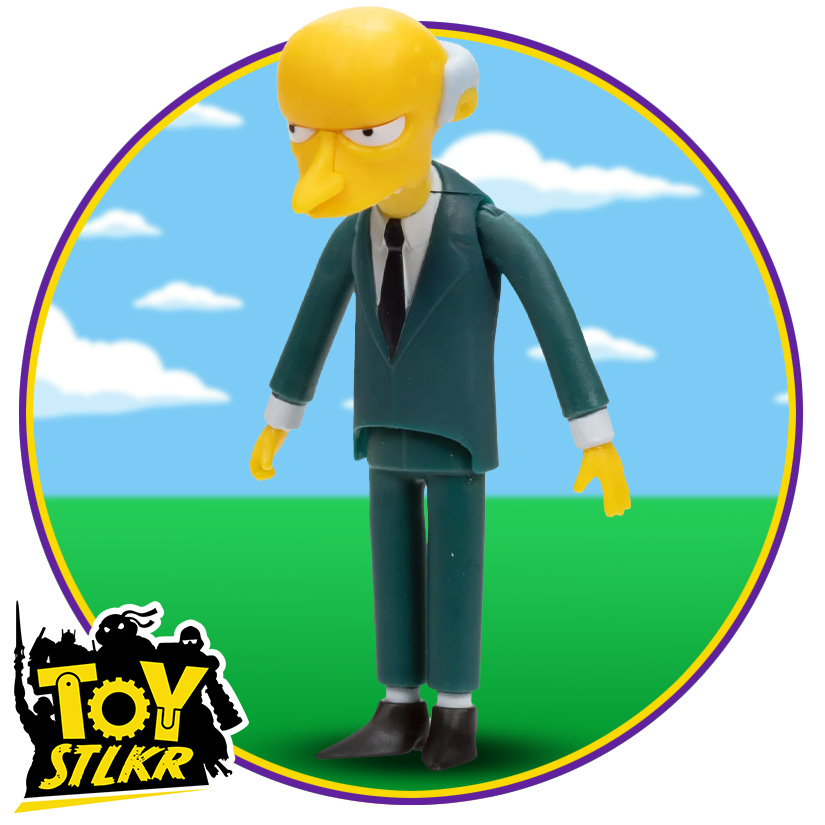 The Simpsons Wave 5 Mr. Burns 2.5in Figure — TOY STLKR